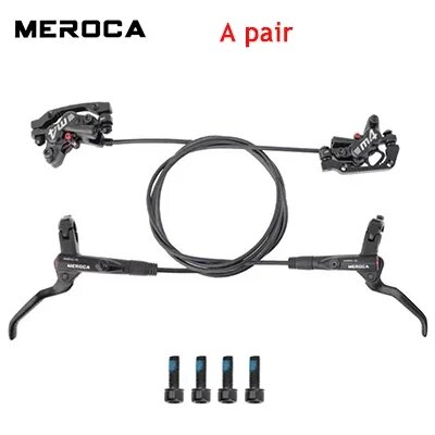 Гидравлический тормоз MEROCA M4 для горного велосипеда, 4-поршневой тормоз, 800*1400 мм, тормоз 160 мм, тормозной диск, велосипедная тормозная система