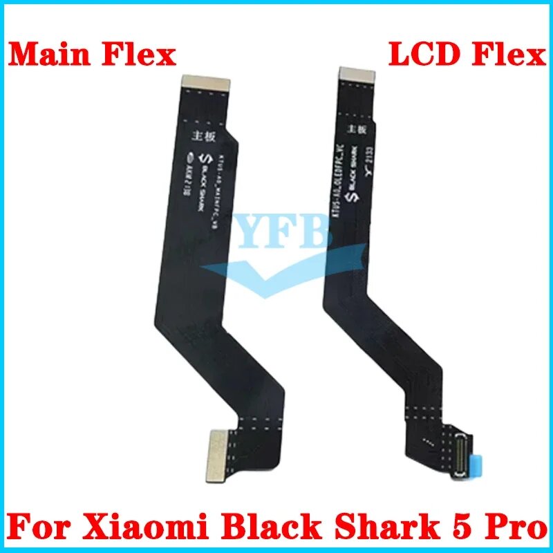 Материнская плата Flex для Xiaomi Black Shark 2 3 4 4S 5 Pro RS Helo материнская плата соединитель материнской платы USB ЖК гибкий кабель 5 Pro Main Flex