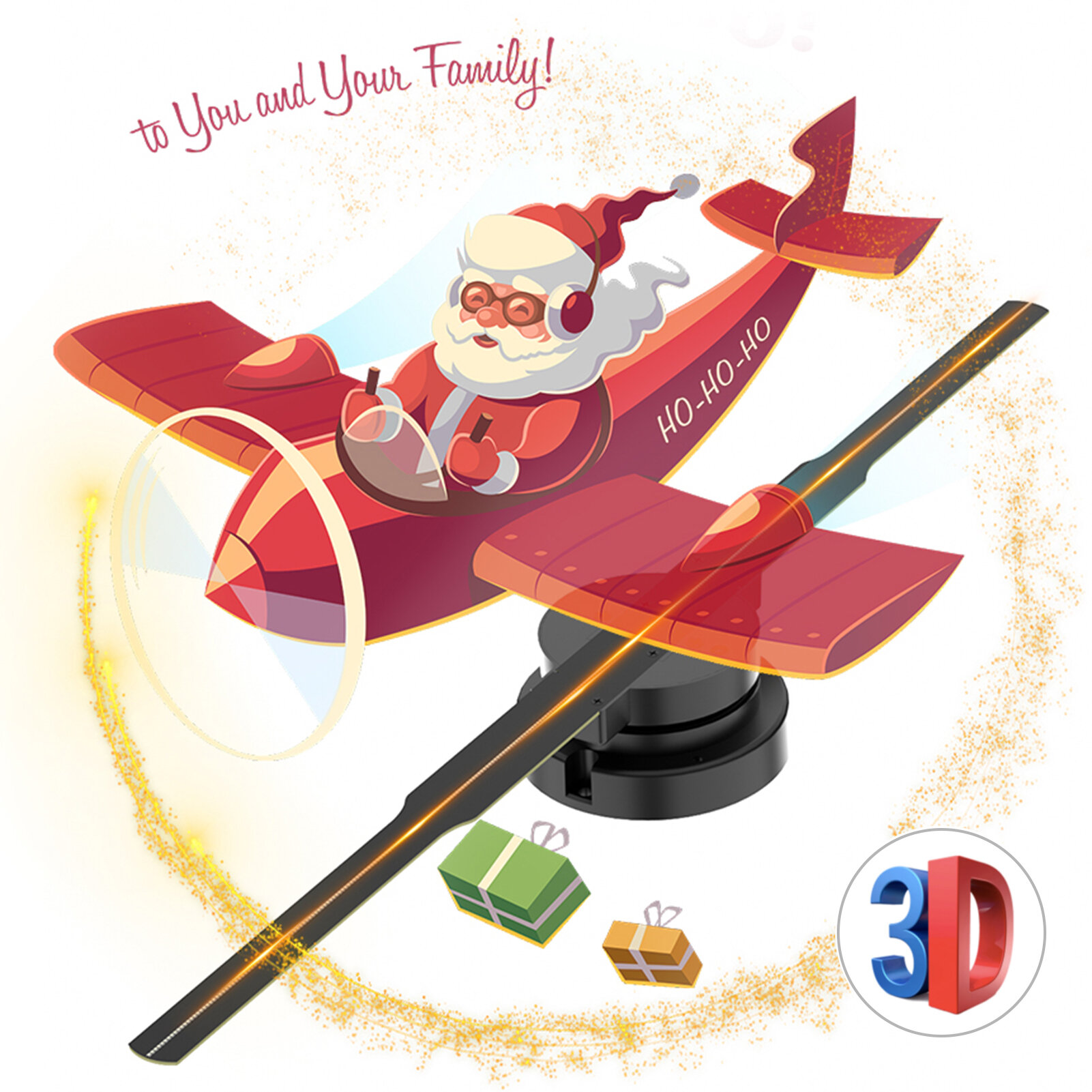 Проектор голограмм 3D PD45 для рекламы, настенный плеер, встраиваемый в вентилятор, 3D голограмма для невооруженного глаза, HD LED, фото и видео вентилятор с 352 светодиодными лампами, пульт дистанционного управления, табло, реальное отображение экрана