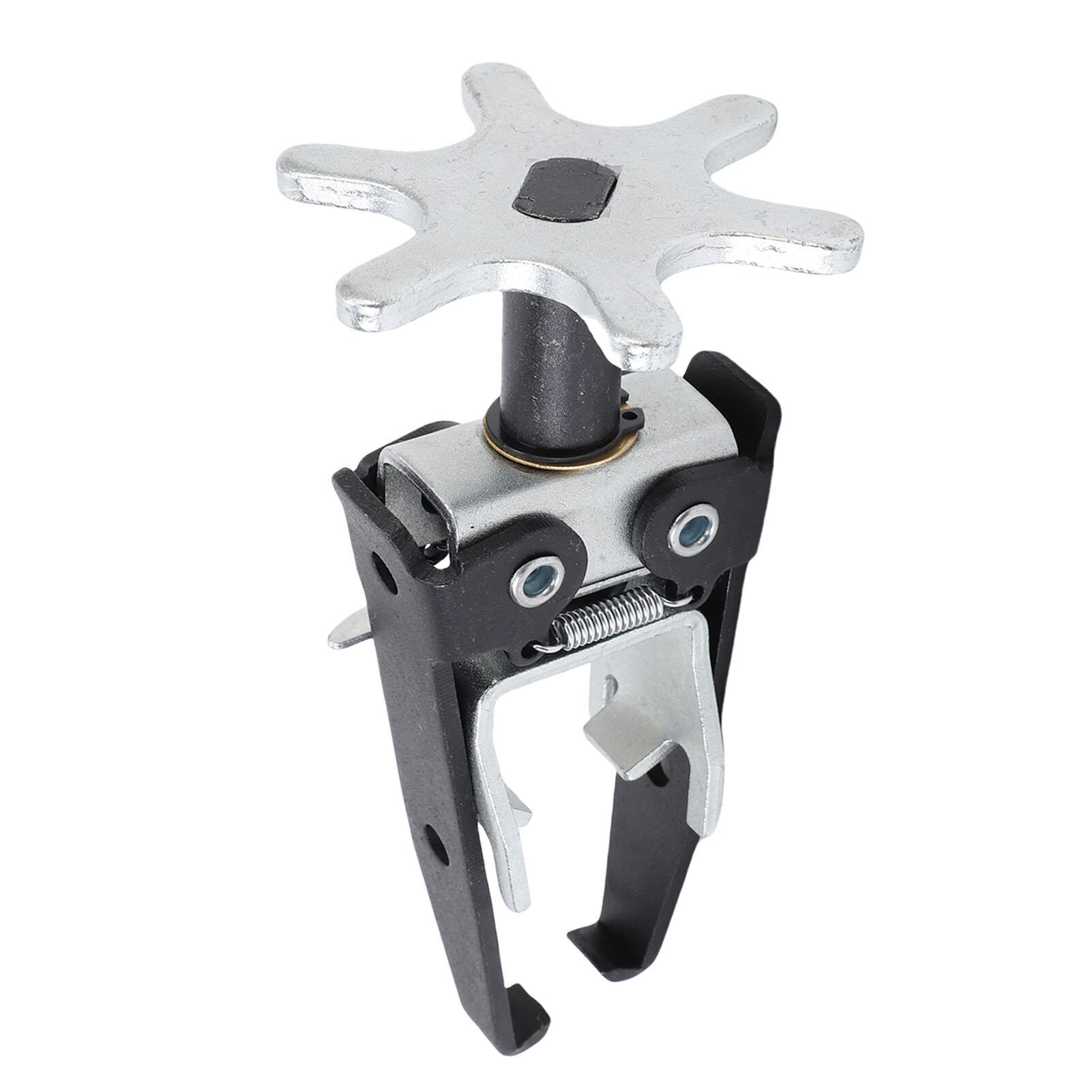 Универсальный инструмент для сжатия пружин верхних клапанов с двумя зажимами, эффективный инструмент для снятия и установки большинства легковых автомобилей, фургонов и легких грузовиков.