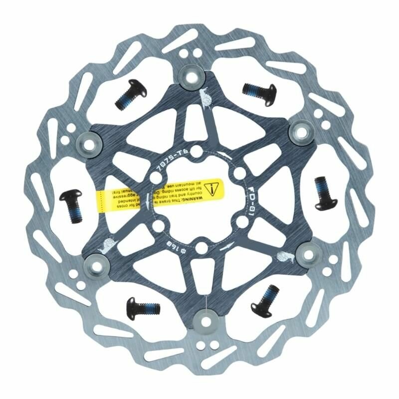 Дисковый тормозной ротор для велосипеда, Титановый цвет 1 - 160mm