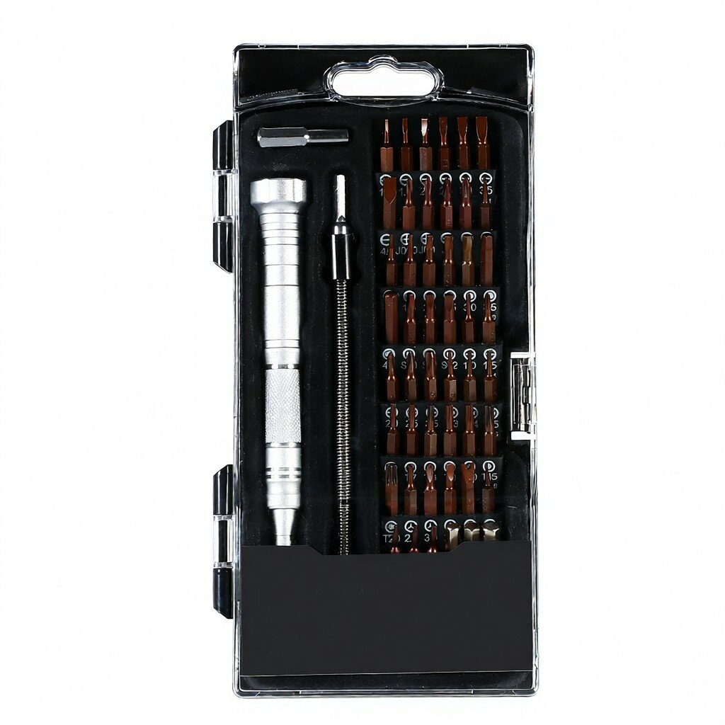 JAKEMY Набор отверток 61 в 1 с битами S-2 Магнитный Многофункциональный Инструмент для ремонта DIY Электроники iPhone Мобильных Телефонов Планшетов Часов ПК Ноутбуков Камер JM-8166