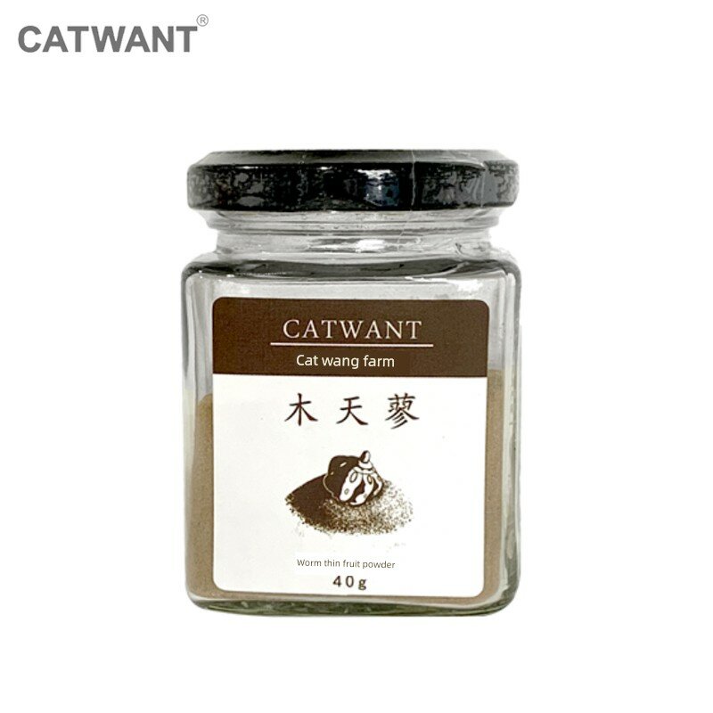 【CATWANT Cat Farm】Деревянная игрушка для кошек в виде личинок полигонума, сублимированная, для самостоятельных игр