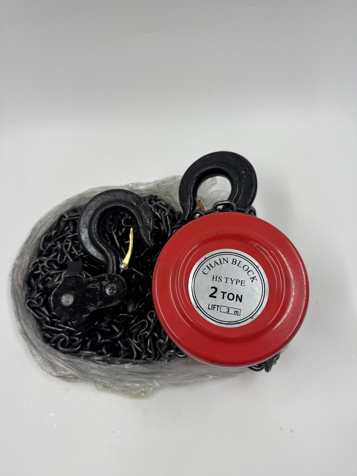 Таль цепная , Лебедка 2 тонны длина цепи 3 метра/ Лебедка механическая подвесная c фиксацией цепи