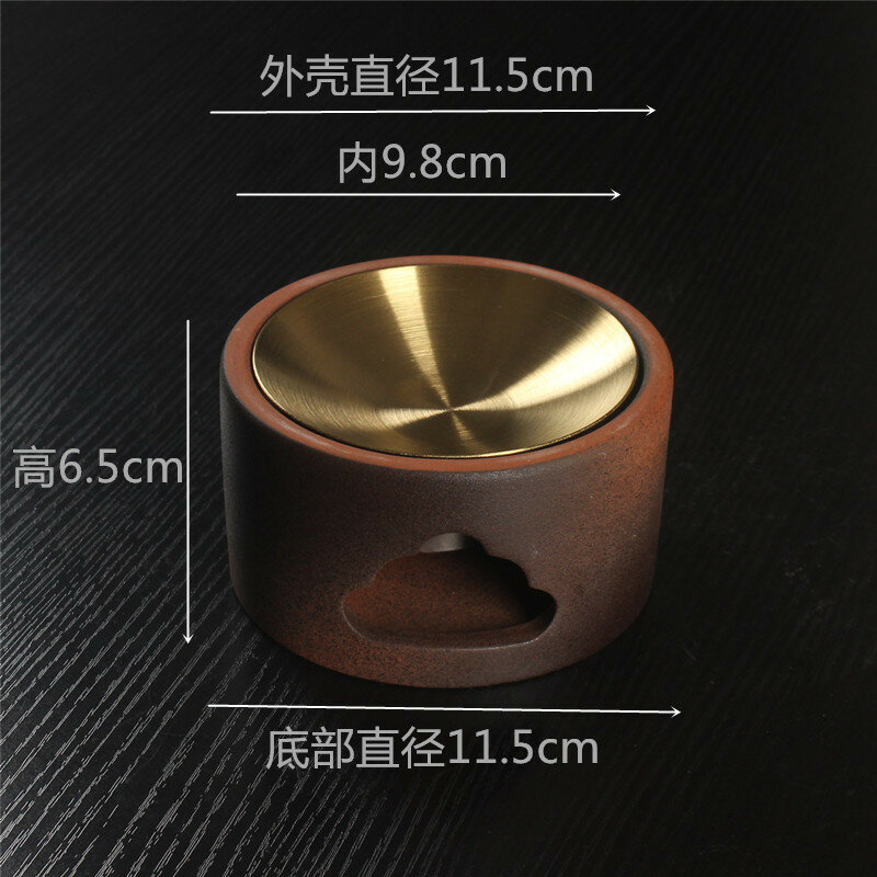 Керамический ароматический горелка для домашнего использования, внутренний обогреватель эфирных масел, свечная горелка, лампа для кофейного порошка, диффузор аромата сандалового порошка