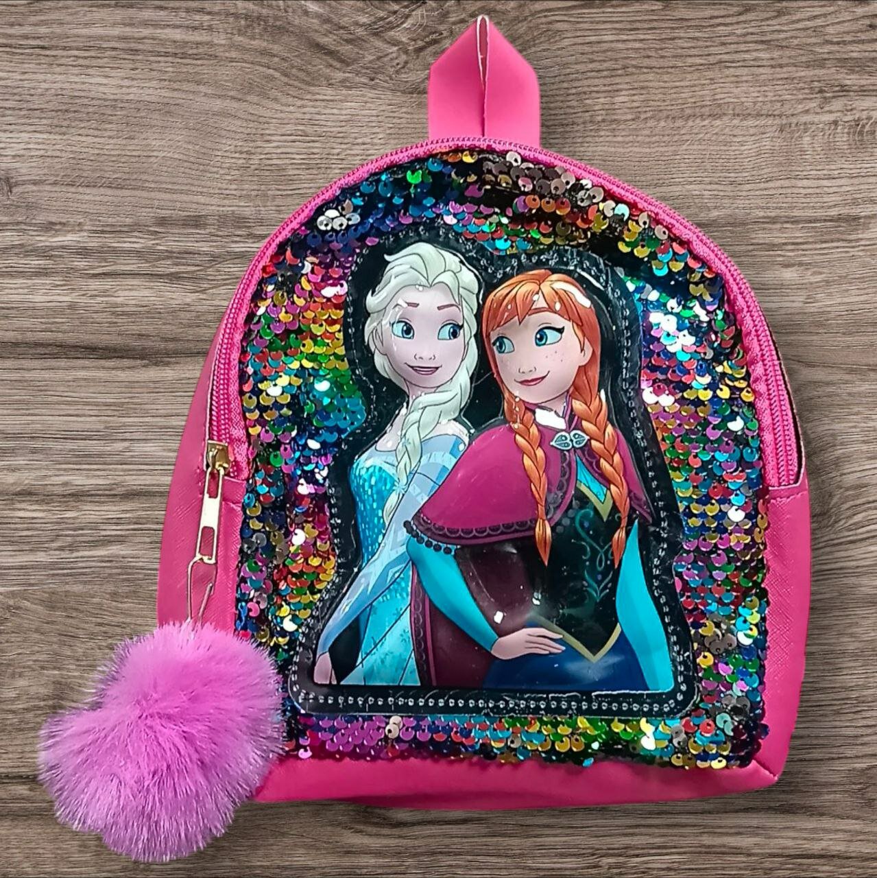 Рюкзак детский в пайетках