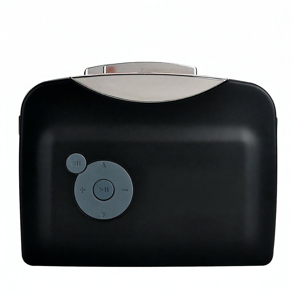 Ezcap230 USB Кассетный проигрыватель с наушниками Конвертер кассет в MP3 Портативный вокмен Рекордер с встроенными динамиком и микрофоном Поддержка AM/FM Черный Материал ABS Размер 16*9.4*3.5cm Вес 145g Источник питания 2*AA батарейки (не входят), USB 5V