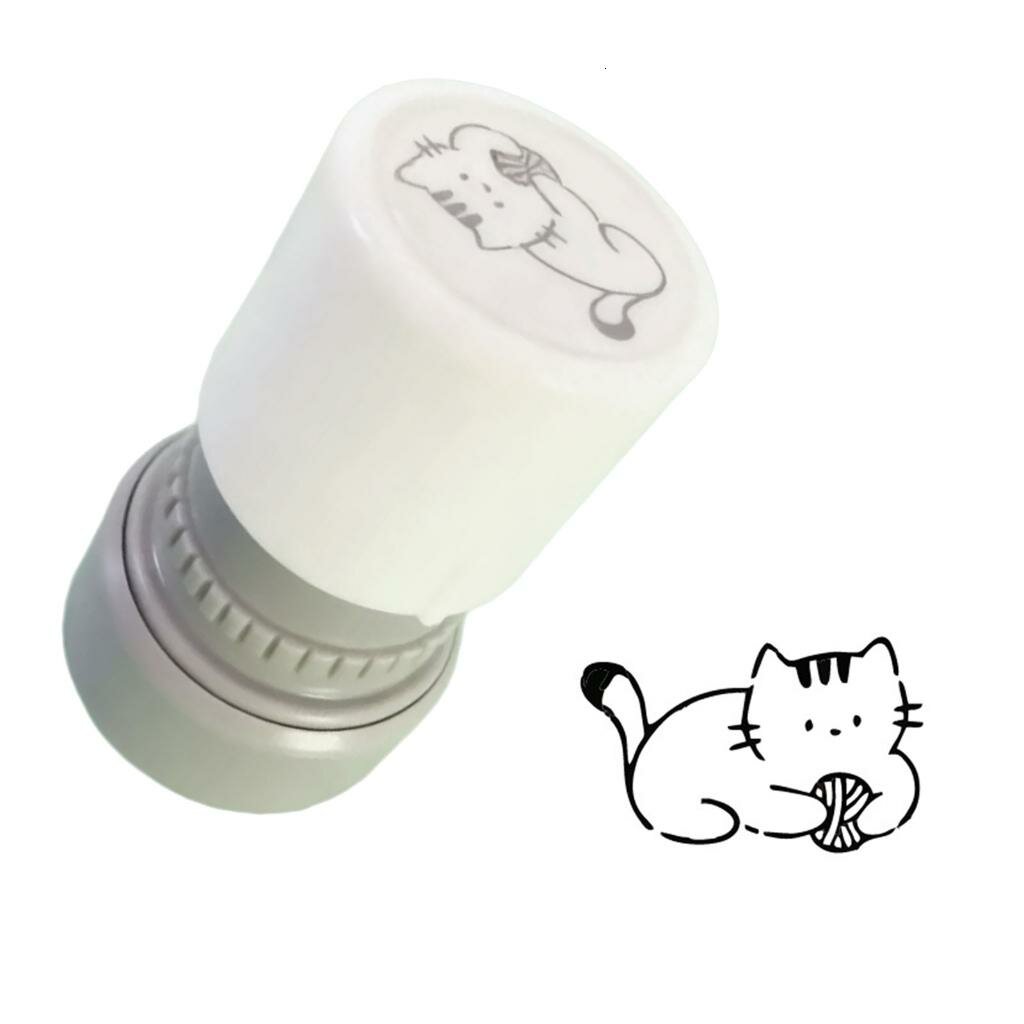 Детский штамп с котёнком для поделок, Жизненная сила.