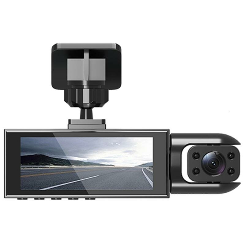 Трехобъективная камера 4K для автомобиля, Нет