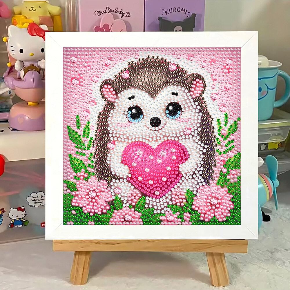 Яркие бриллианты, полные бриллиантов, картины, детские бриллианты, картины ручной работы, дикий мультфильм животных,