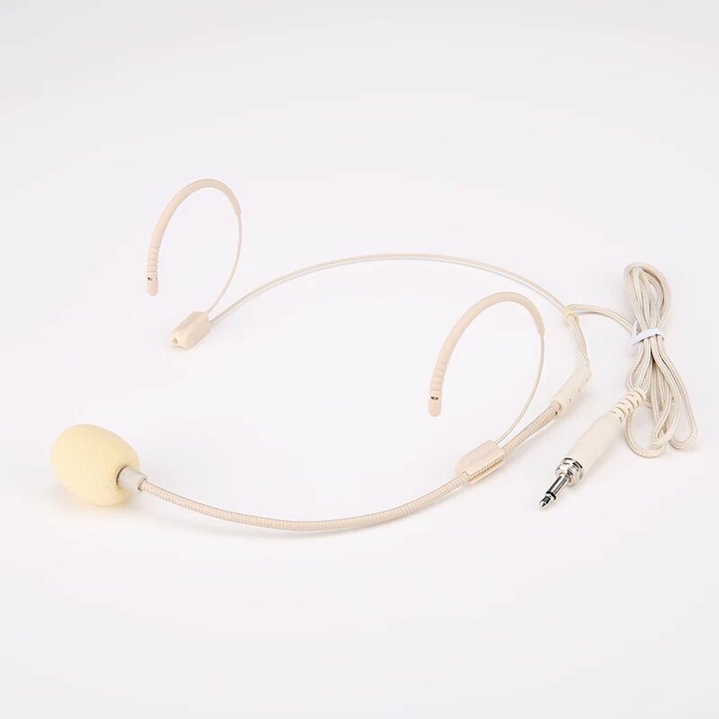 Беспроводной XLR-микрофон для сценических выступлений, пения и актёрской работы, невидимый, цвета кожи, с 4-контактным