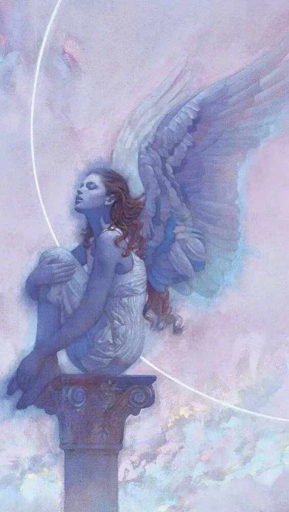 Алмазная Мозаика "ангел-богиня" 40x50 См Алмазная Вышивка / Картина Стразами Подарков / Украшения