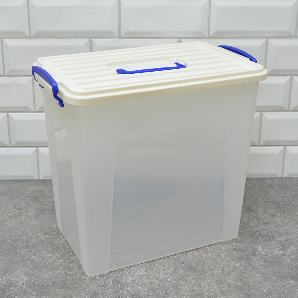 Контейнер 19л с ручкой "Депо", прозрачный