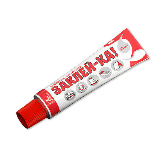 Клей жидкая заплатка заклей-ка туба 45МЛ НБХ