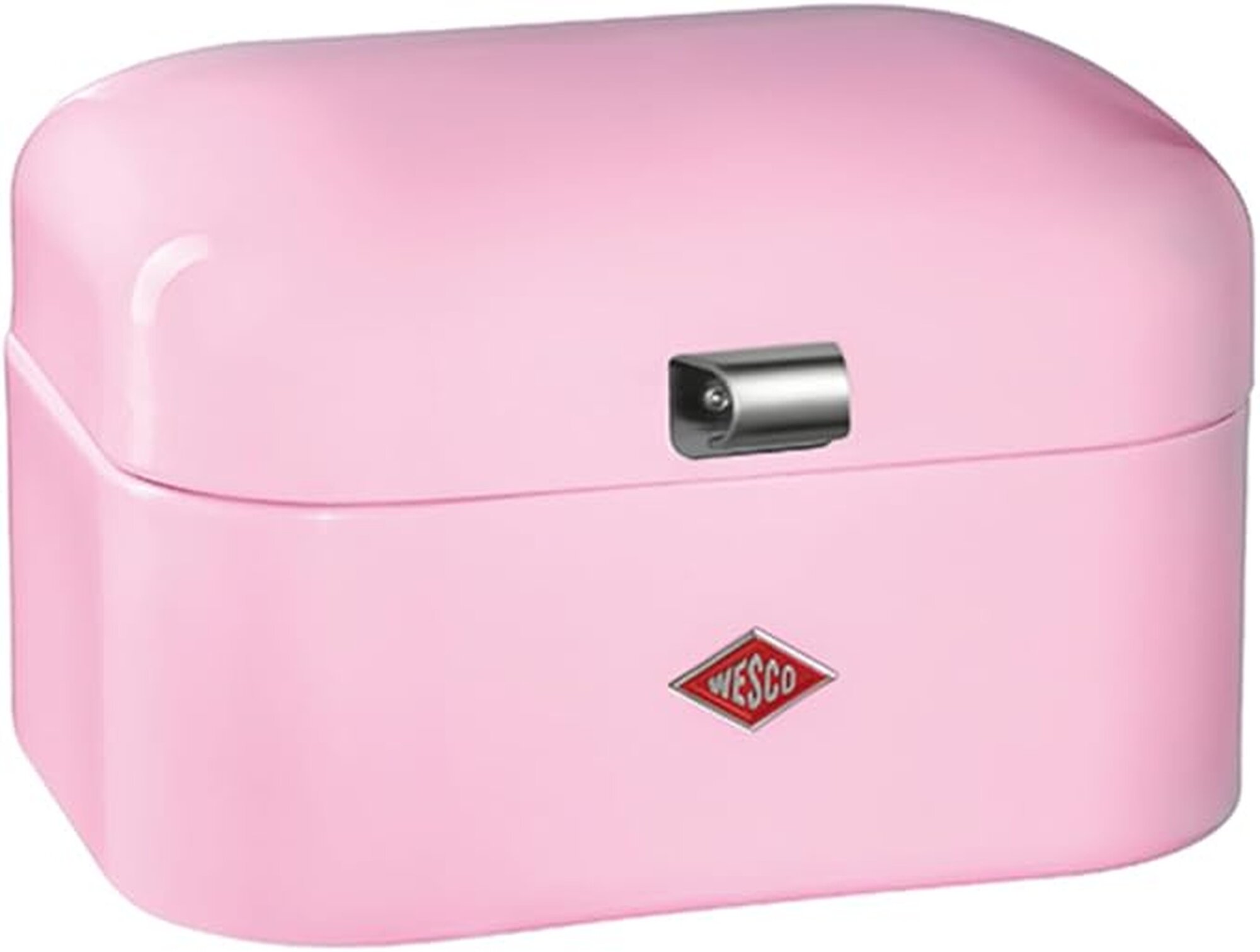 Хлебница WESCO Single Grandy металлическая розового цвета 26,8 см x 22 см x 17,5 см