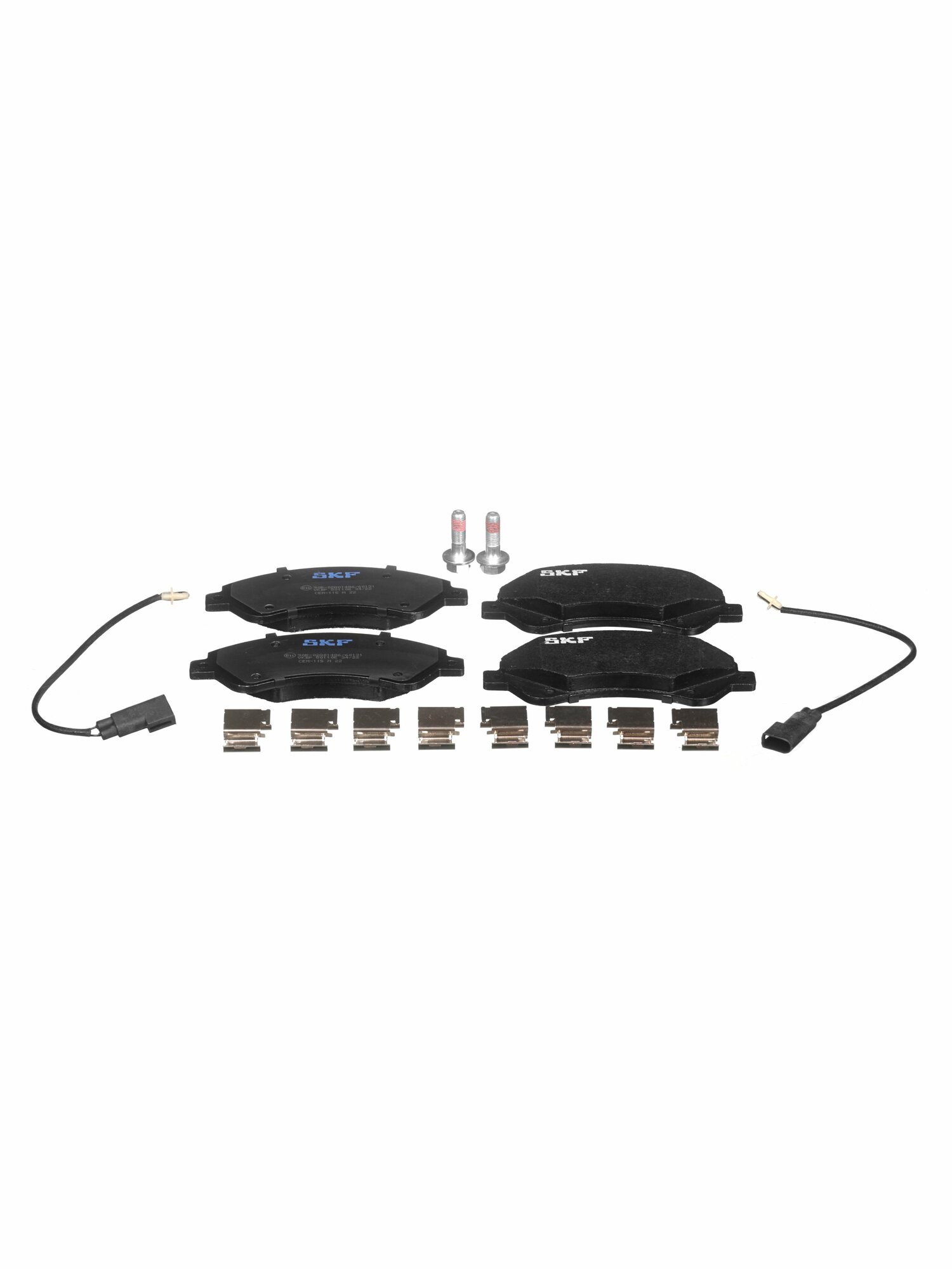 Колодки тормозные дисковые передние SKF (VKBP 80110 E)