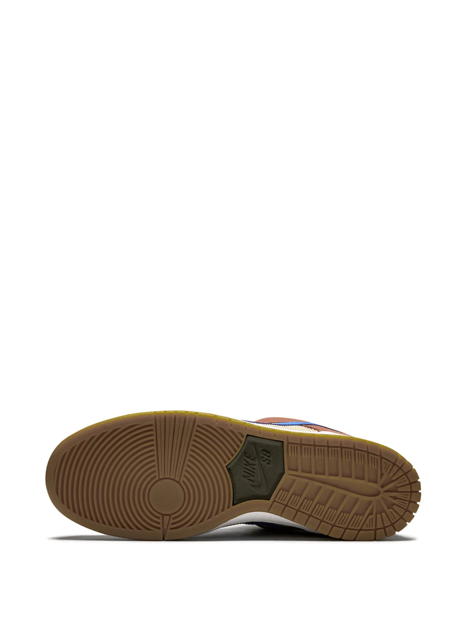 Кроссовки NIKE SB Dunk Low Pro, размер 11.5 US, коричневый — фото 1