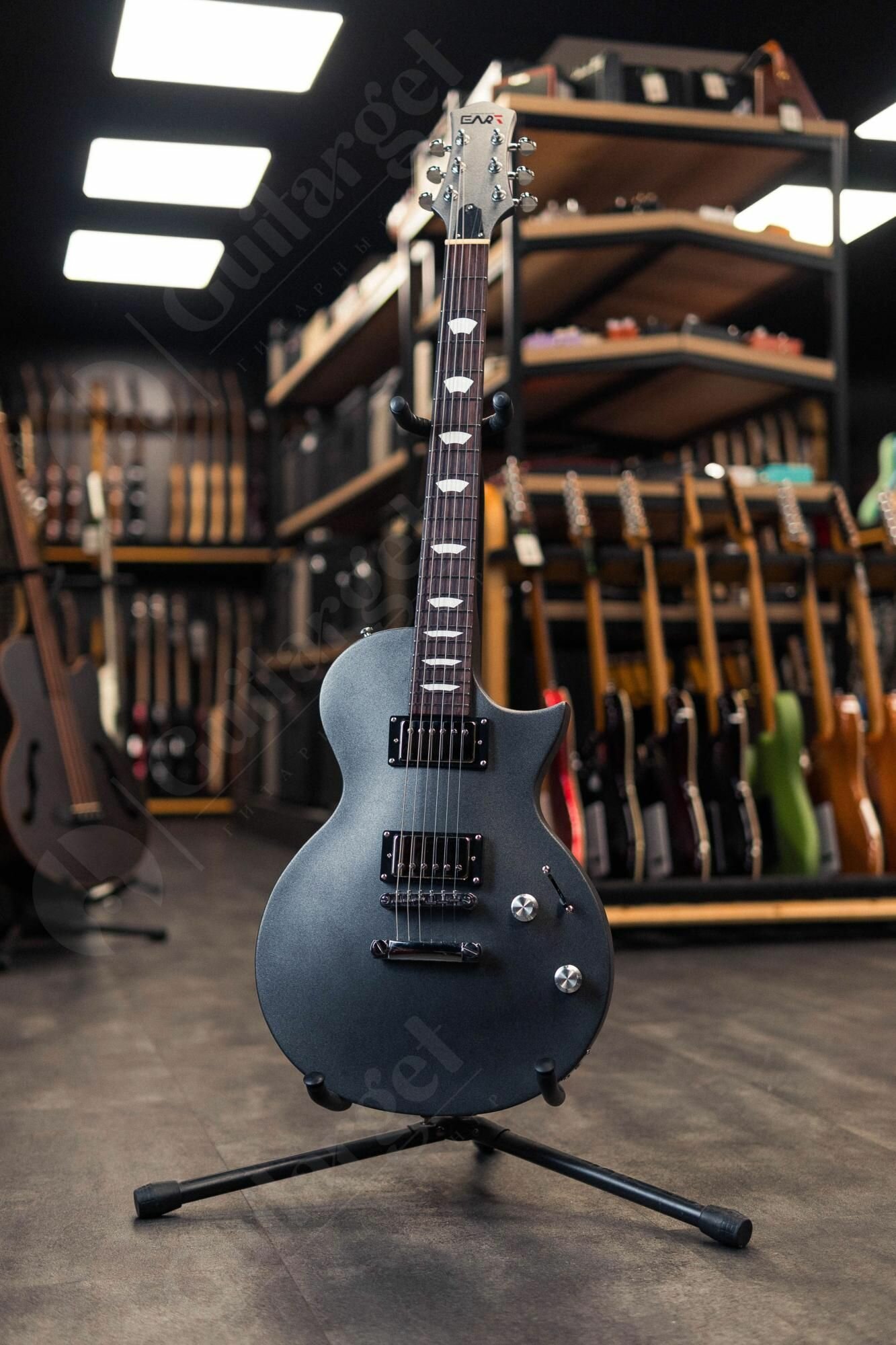 Электрогитара Eart EGLP-610 Gunmetal Black