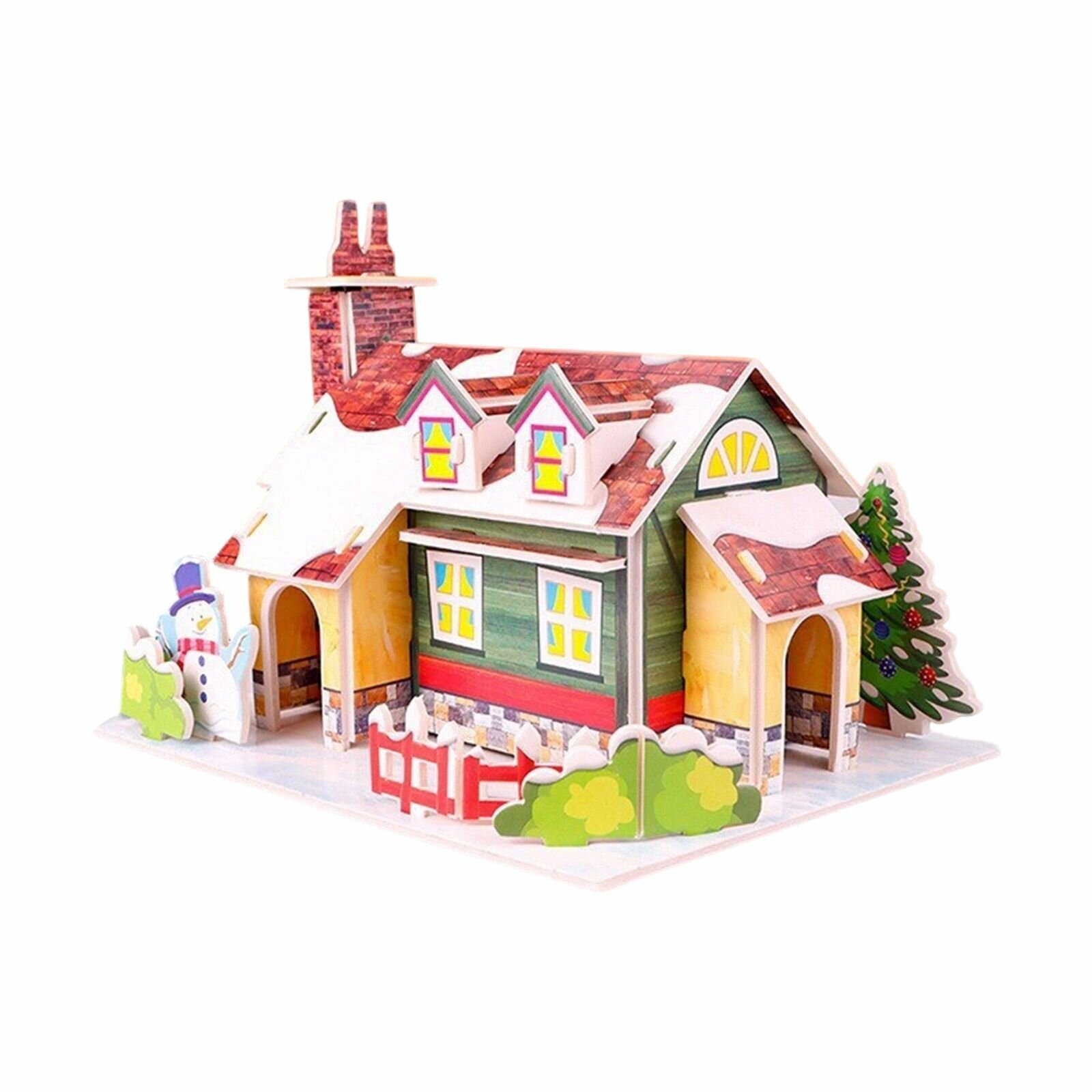 Праздничная сборная игрушка из бумаги Творческое украшение для семьи