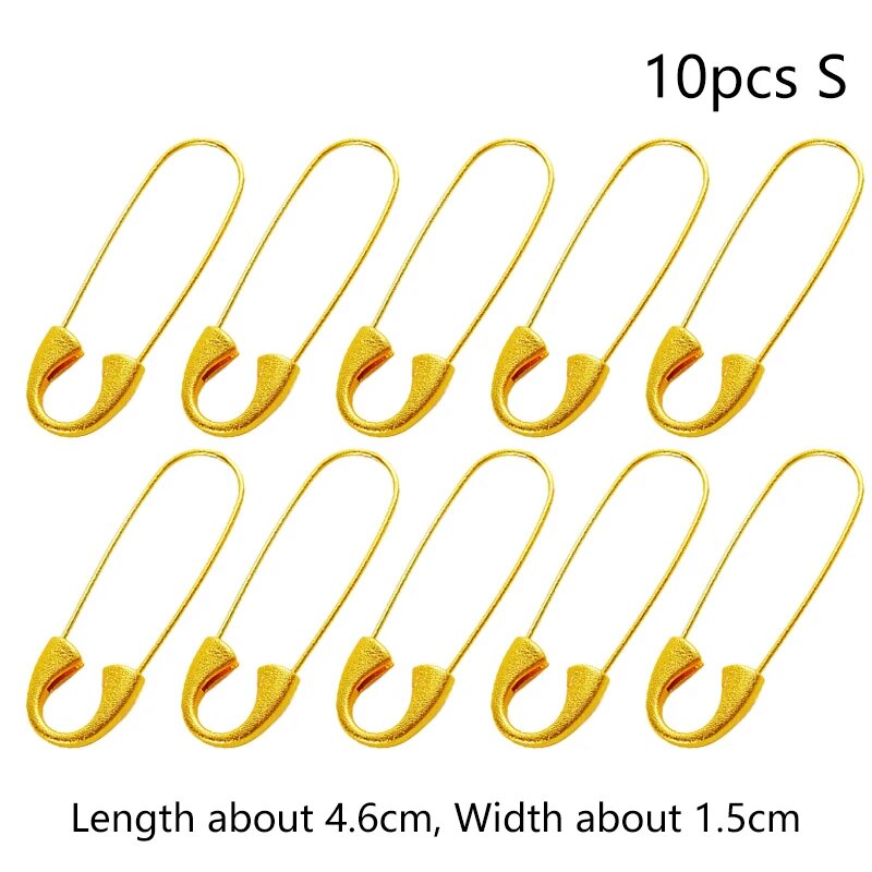 Золотые булавки JETTING 10pcs S
