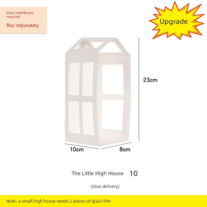 Дизайн маленьких домиков, 10 штук для украшения художественных работ в детском саду