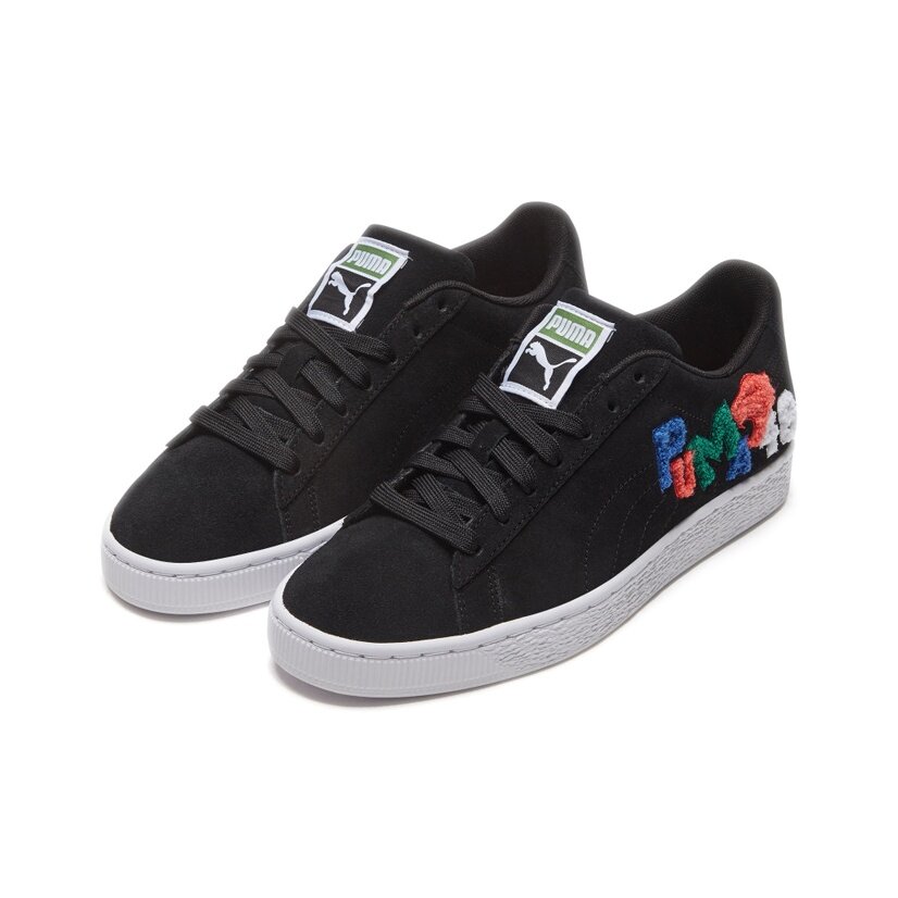 Кроссовки PUMA Suede, размер EU 36 стопа (22.5CM), черный — фото 1