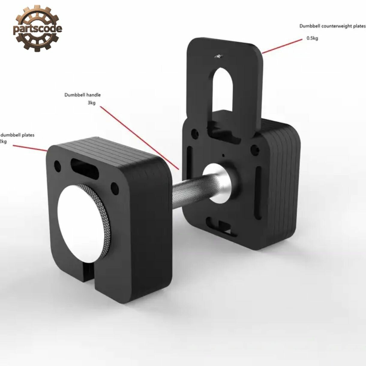 Гантели pro2 комплект 2 штуки по 30 кг