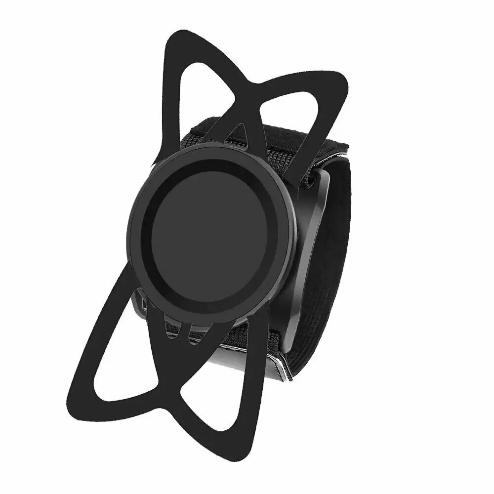 Магнитный Держатель Для Телефона На Руку/запястье Для Спорта, Бега, Велоспорта, Black With Silicone