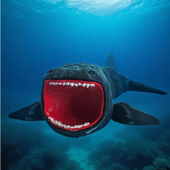 3D-печатная подвижная игрушка морского монстра из серии глубоководных загадок, морской пожиратель, оптовая продажа доступна