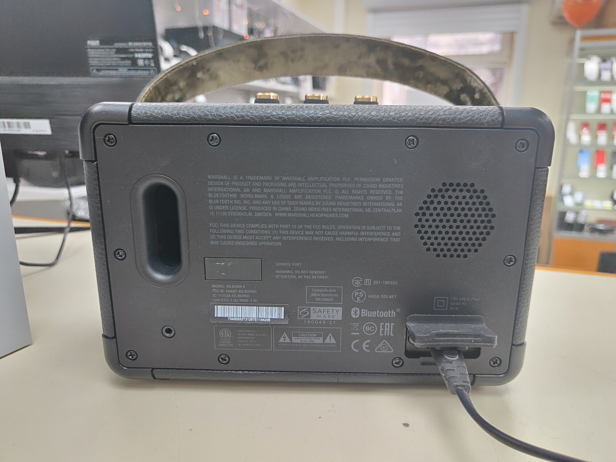 Портативная акустика Marshall Kilburn 2 Б/У