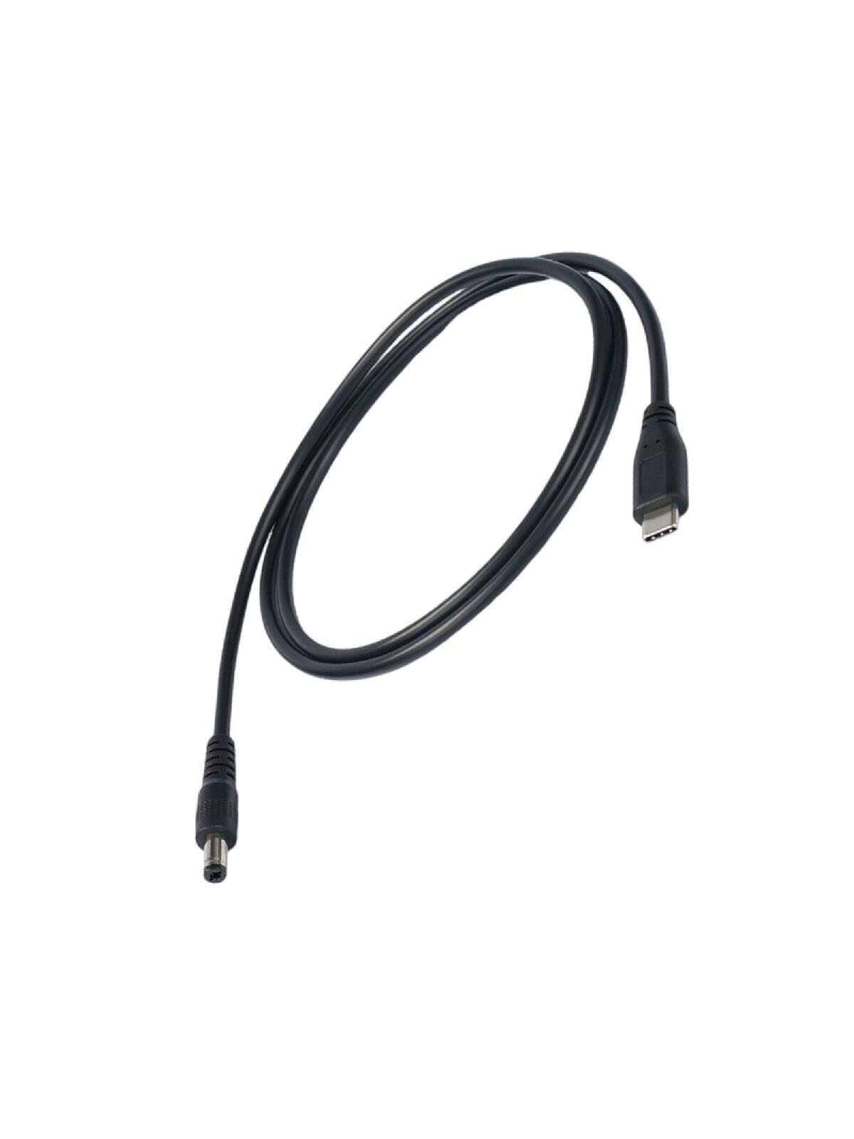 Кабель питания PD от USB C до 5,5x2,5 мм, штекерный разъем для вентилятора ноутбука