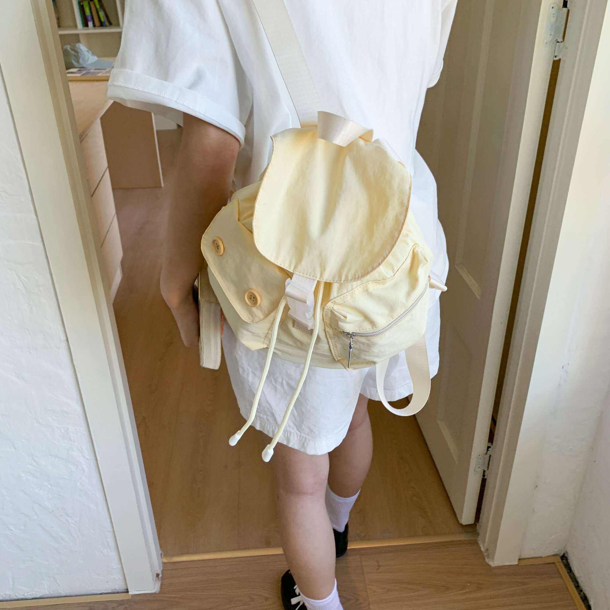 Сумка WXRX, фактура плетеная, Желтый — фото 1