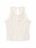 Топ PATRIZIA PEPE Sleeveless embroidered top, размер 40, разноцветный