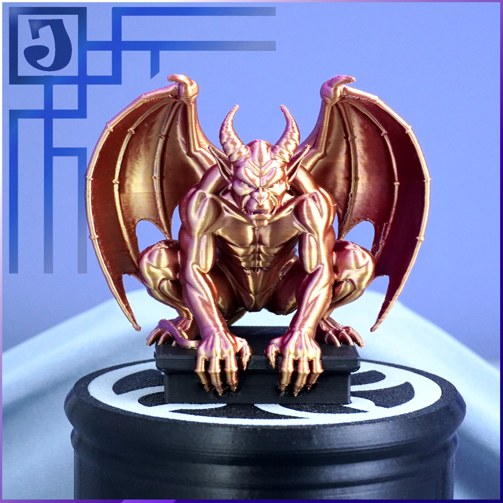 Фигурка Joker-Studio "Горгулья", интерьерная, пластик, 7x7x4 см