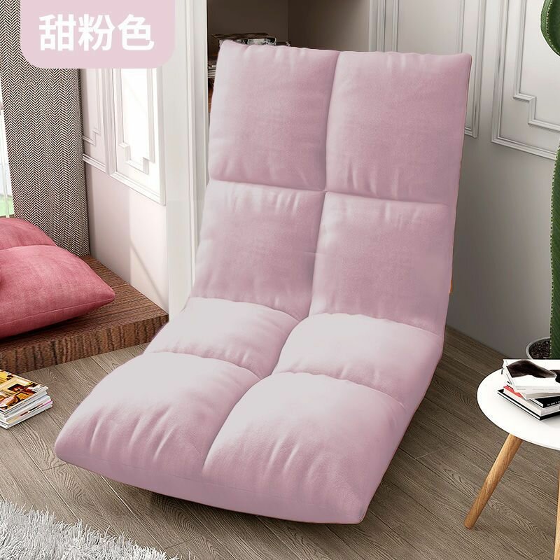 Ленивый диван для спальни, общежития, одноместный, с подушкой, складной спинкой, стул, спинка кровати, эркер, балкон, татами