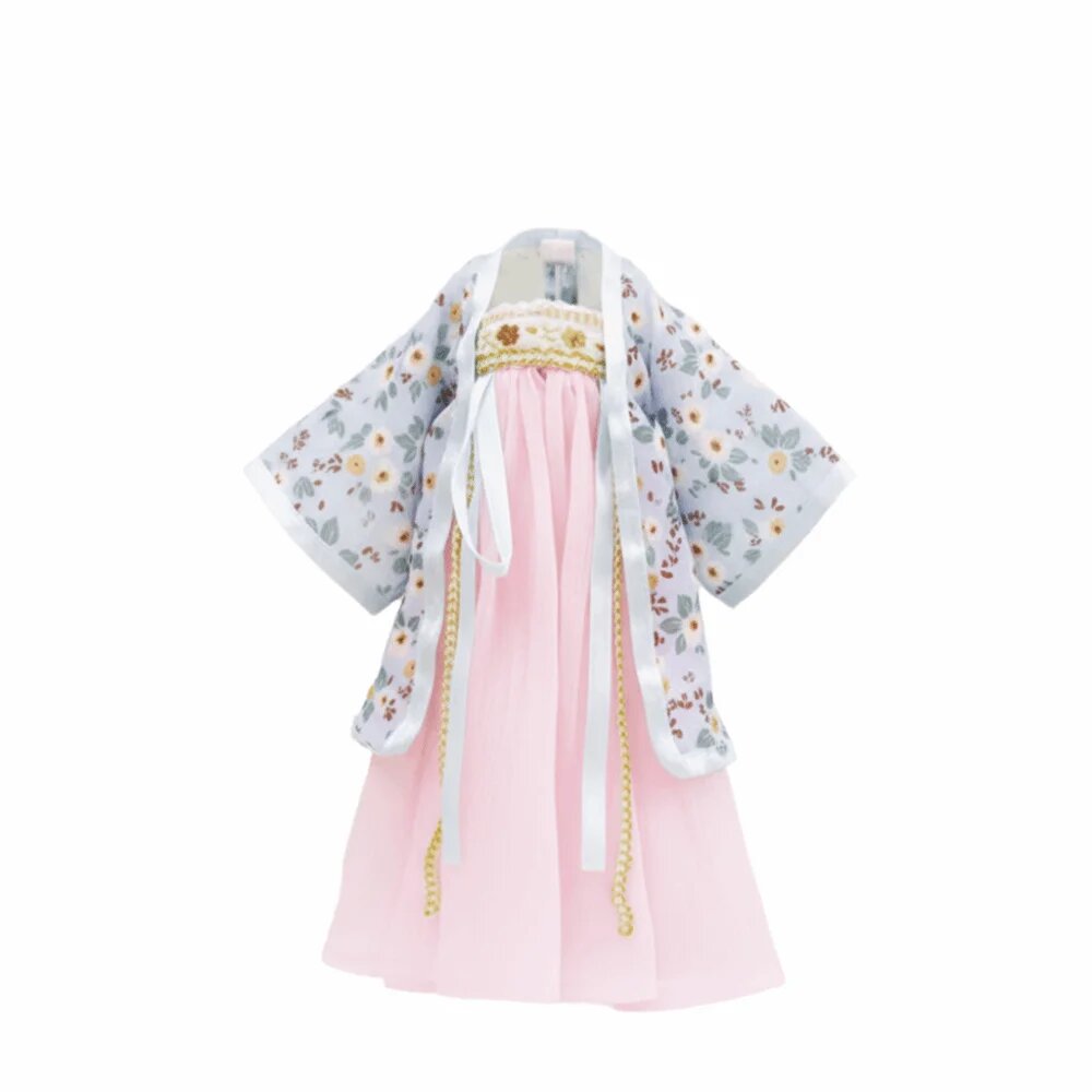 Ханьфу для куклы BJD 30 см, розовый
