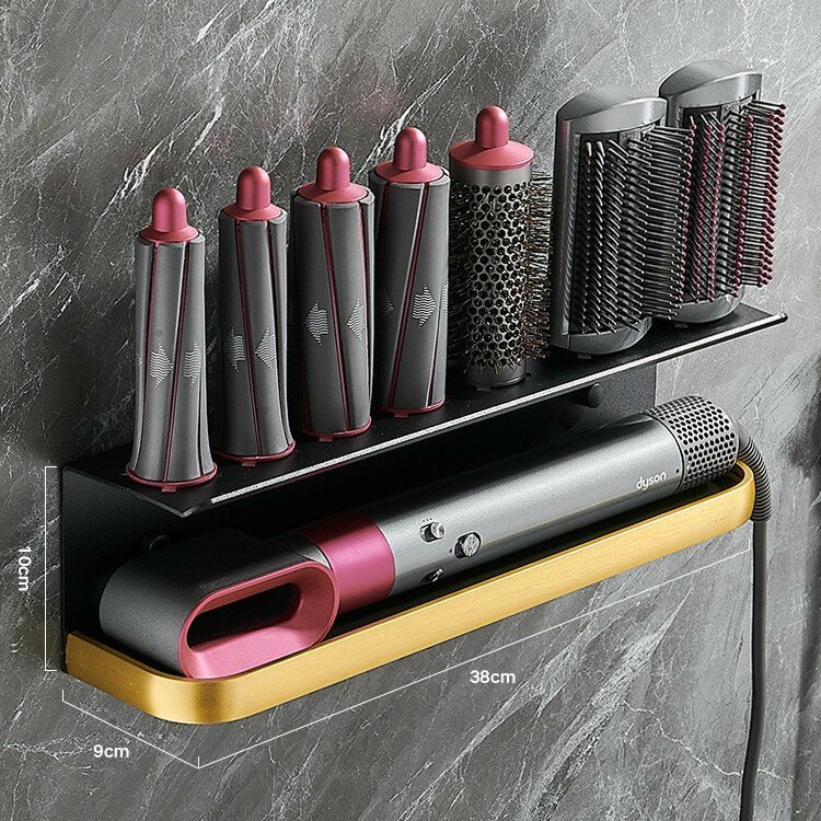 Стойка для хранения щипцов для завивки Dyson, держатель для инструментов, стойка для хранения щипцов для волос Dyson, без гвоздей, без сверления
