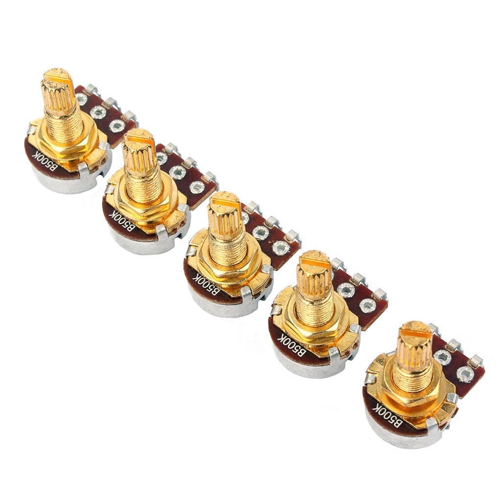 5 моделей и 1 комплект, золотой потенциометр B500K potentiometer