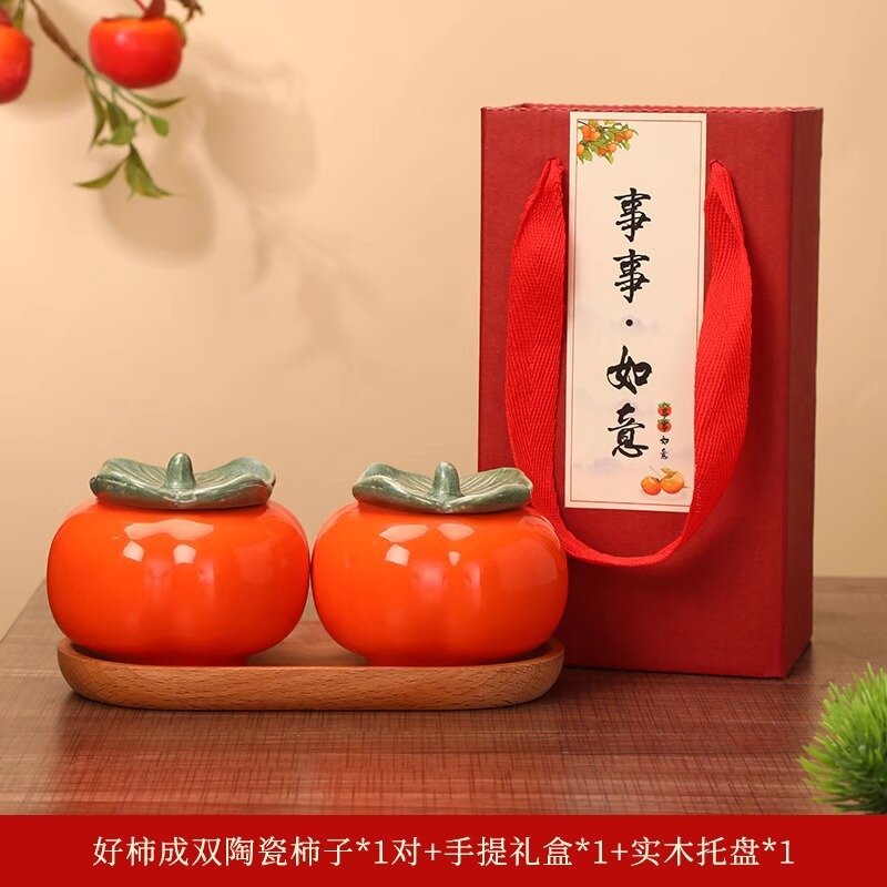 Декор для новоселья, керамическое украшение в виде хурмы, новое жилье, гостиная, винный шкаф, подарки для переезда