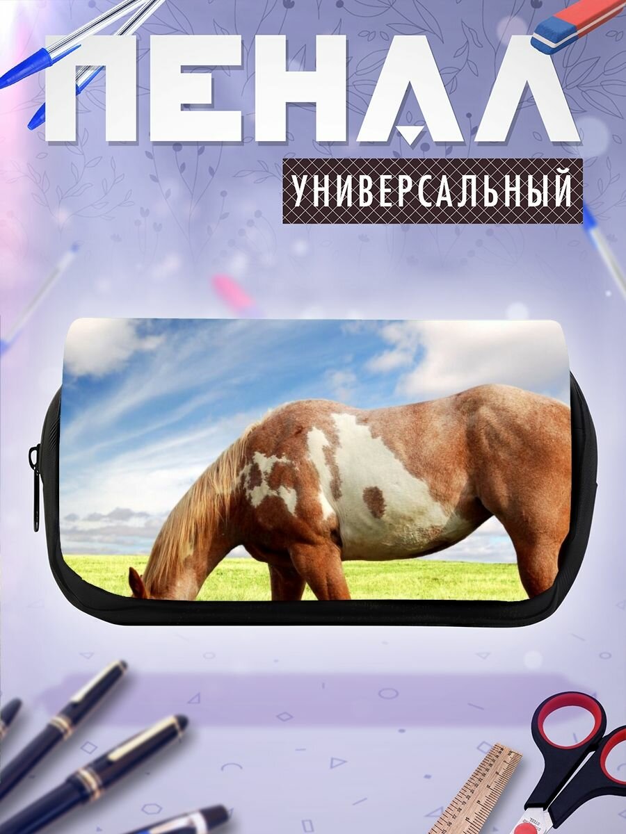 Школьный пенал конь выгон