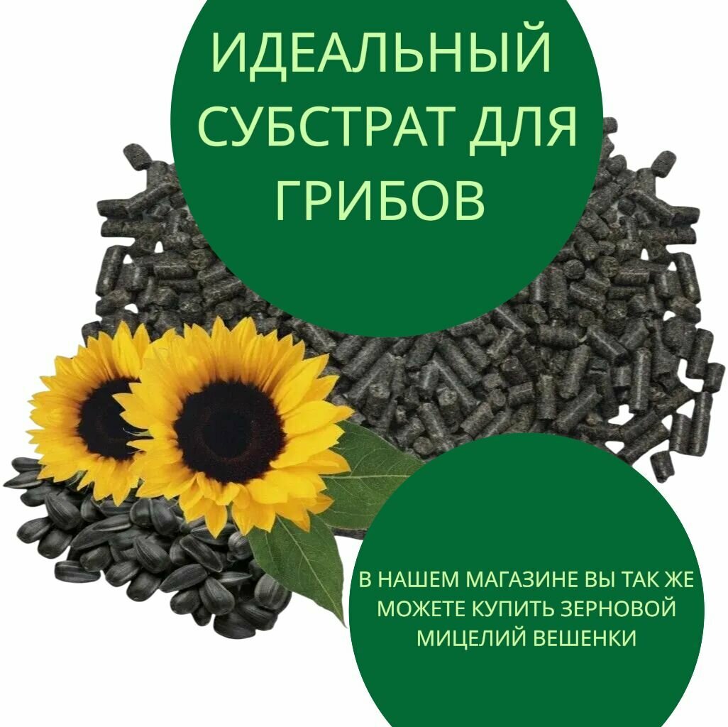 Субстрат для грибов (грунт для грибов) -1 кг.