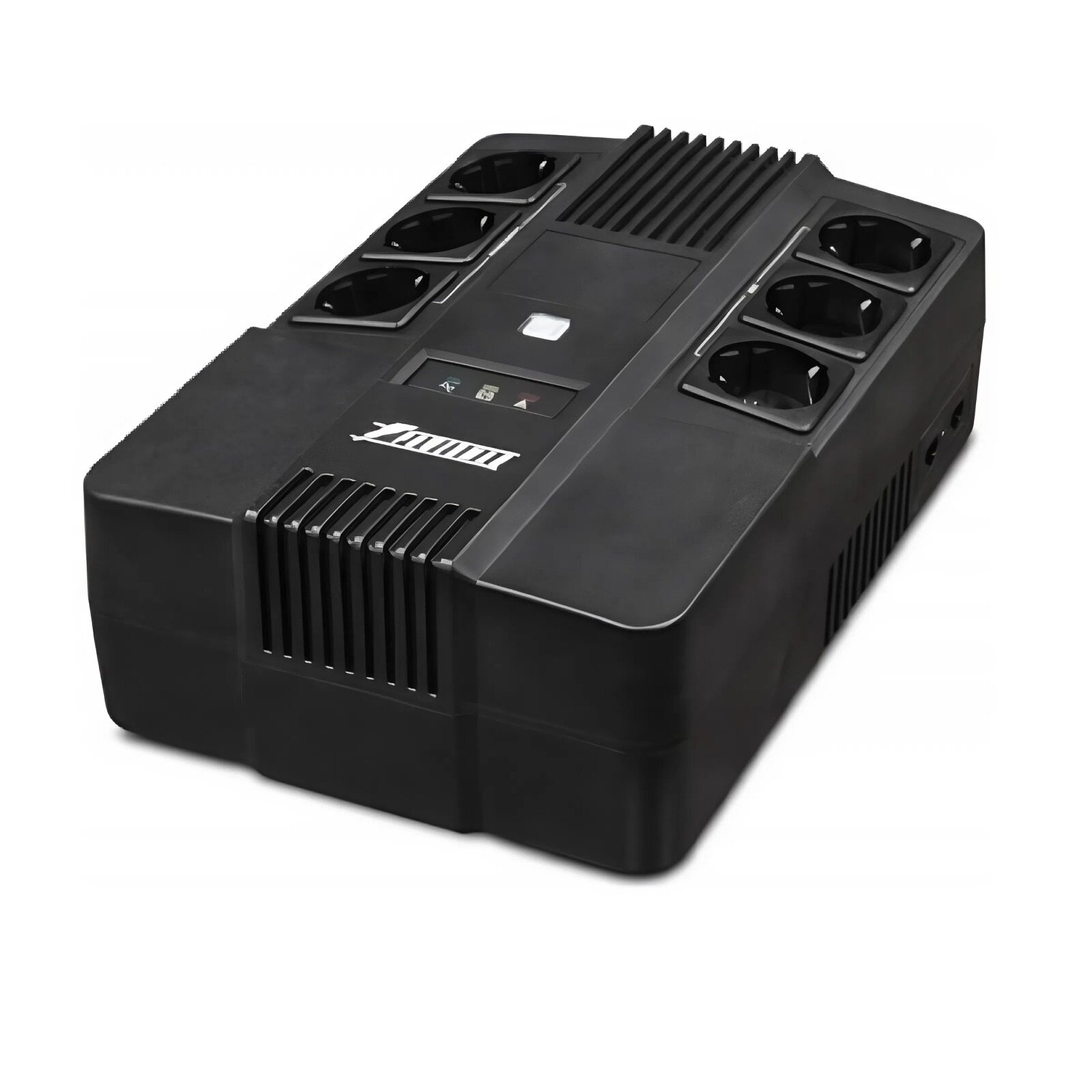 Источник бесперебойного питания Powerman Brick 800, line-interactive, черный