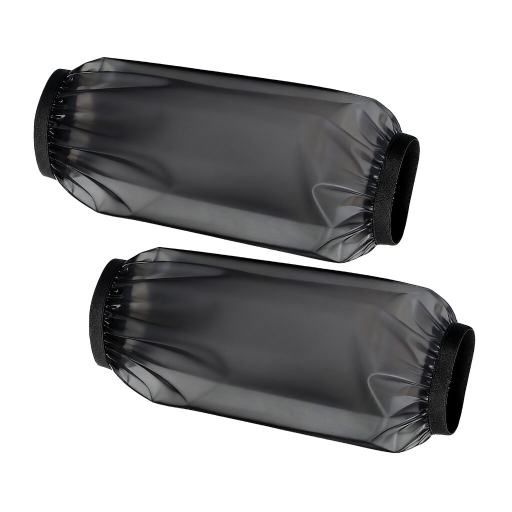 Водонепроницаемые рукава для мужчин и женщин, бытовые прозрачные рукава-черный большой размер