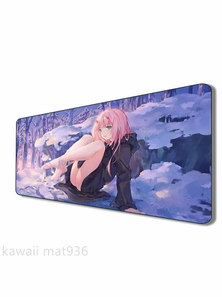 Коврик для мышки, XXL, сиреневый, розовый