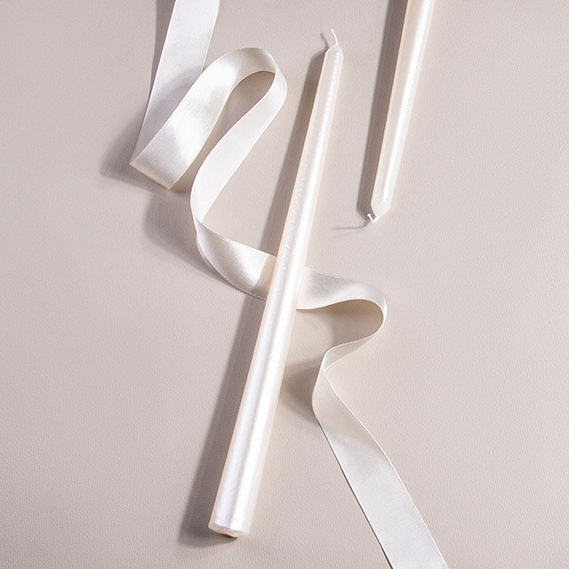 Высокая свеча Agrate Brianza 30 см белая, Due Esse Christmas, XNA11002011