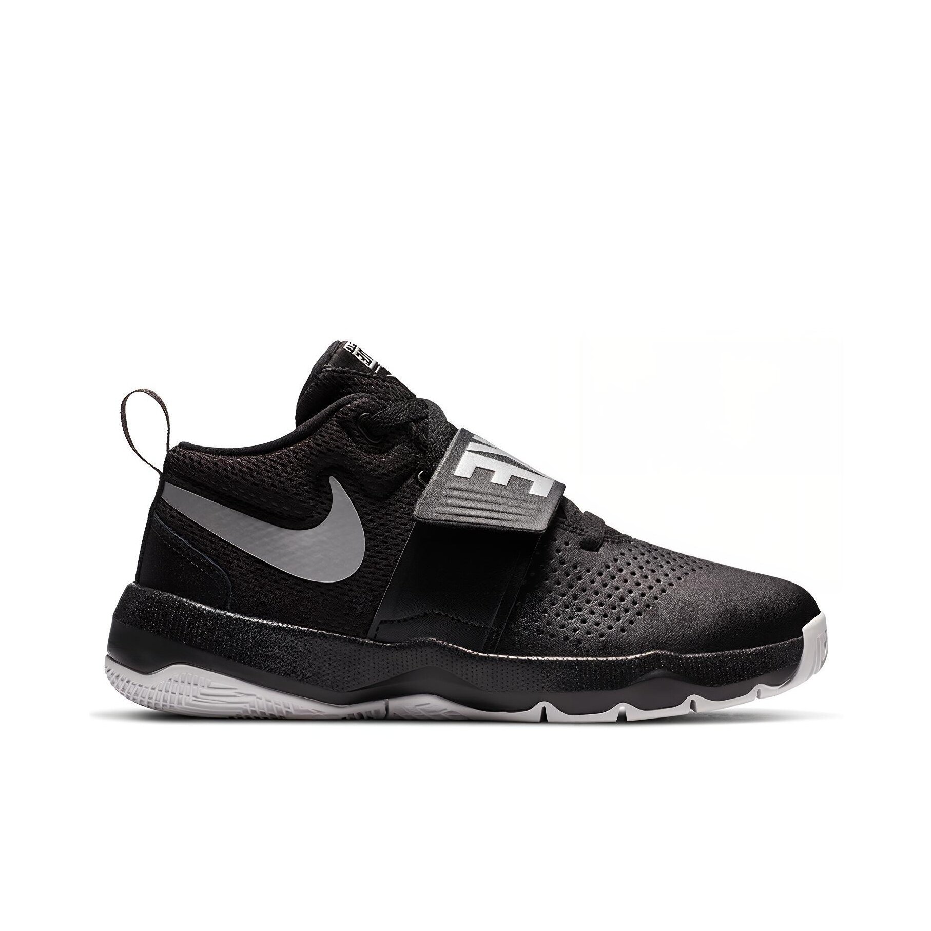 Кеды NIKE Team Hustle D 8, размер EU 40 стопа (25CM), черный — фото 1