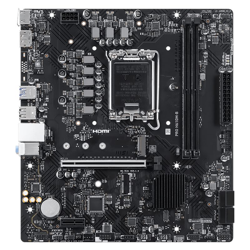 Материнская плата PRO H610M-B