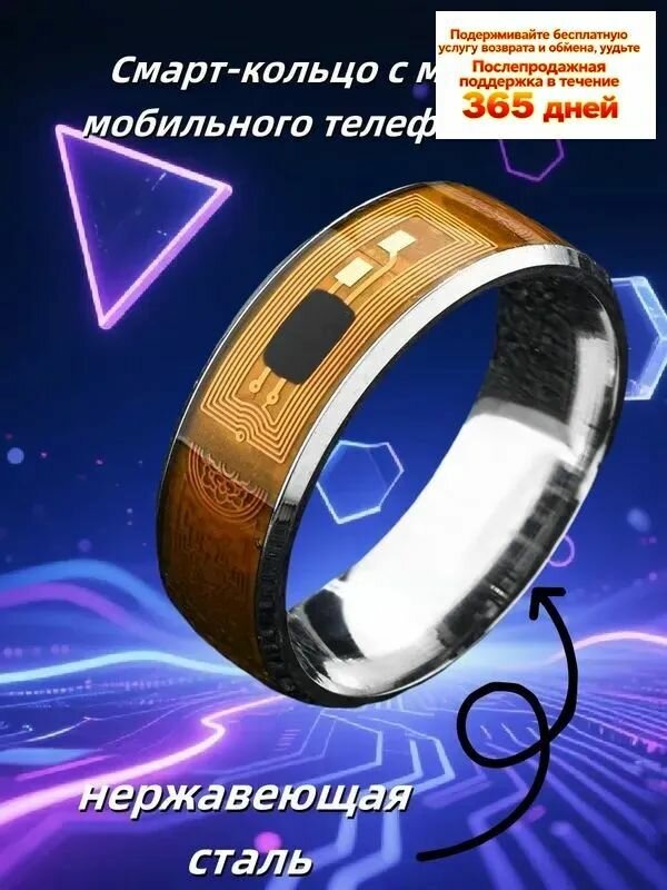 Смарт-кольцо, поддерживающее разблокировку по NFC