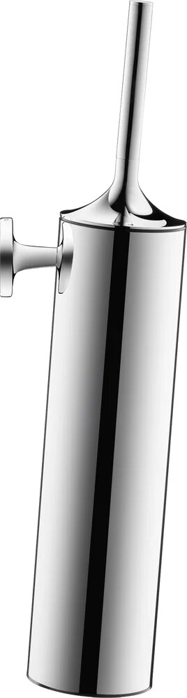 Ершик для унитаза Duravit Starck T 0099461000 настенный, латунный, хром, закрытый, с подставкой