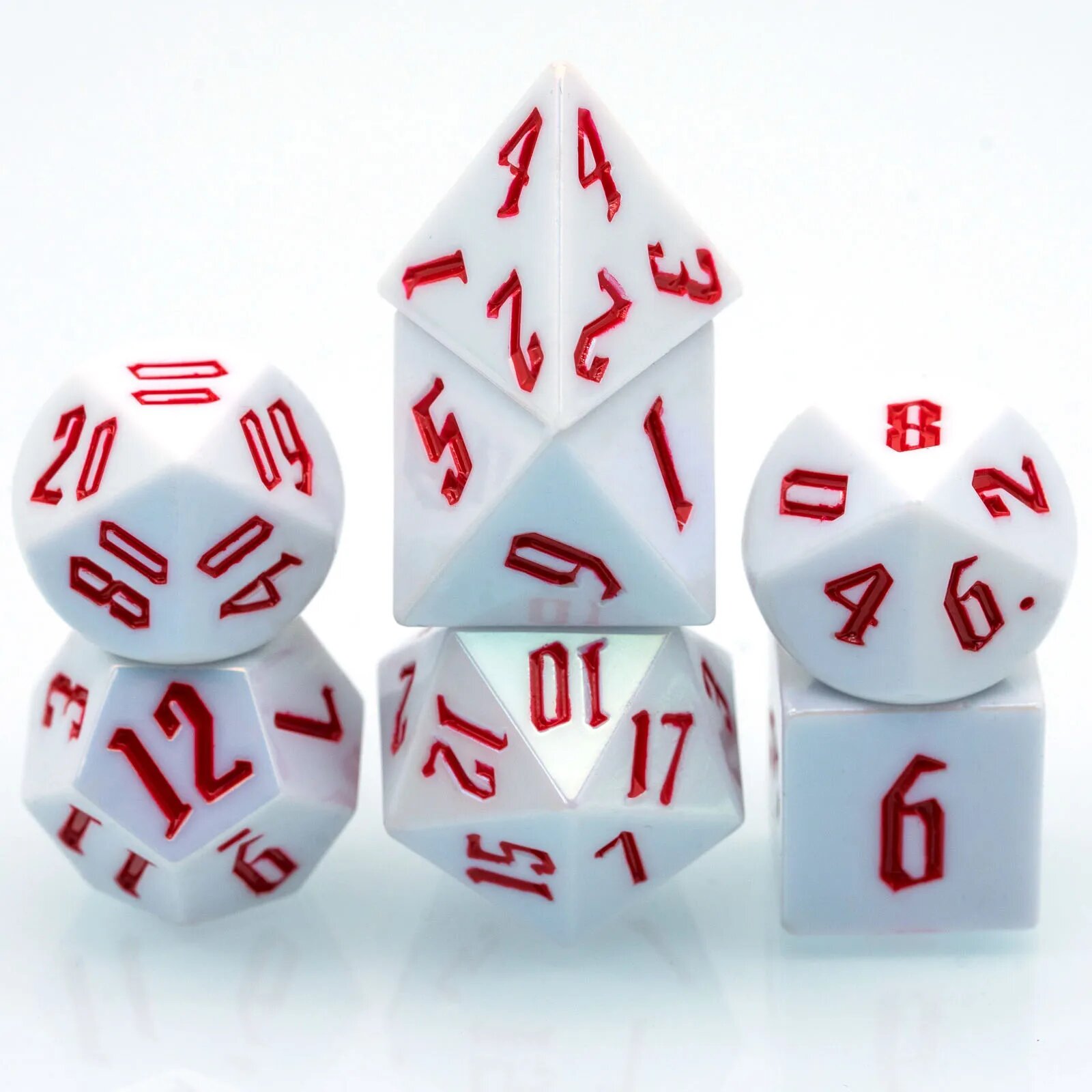 Красочные шрифты DND Dice Полуручные D4 D6 D8 D10 D% D12 D20 Набор многогранных кубиков для ролевых настольных игр Dungeons & Dragons
